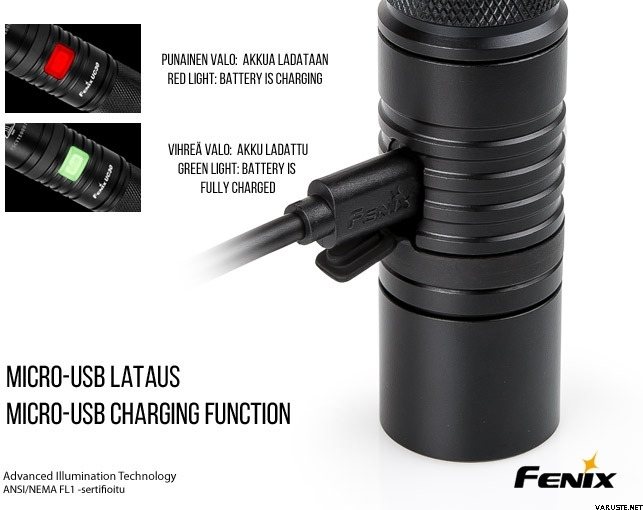 Fenix UC30 USB | Viranomainen.fi
