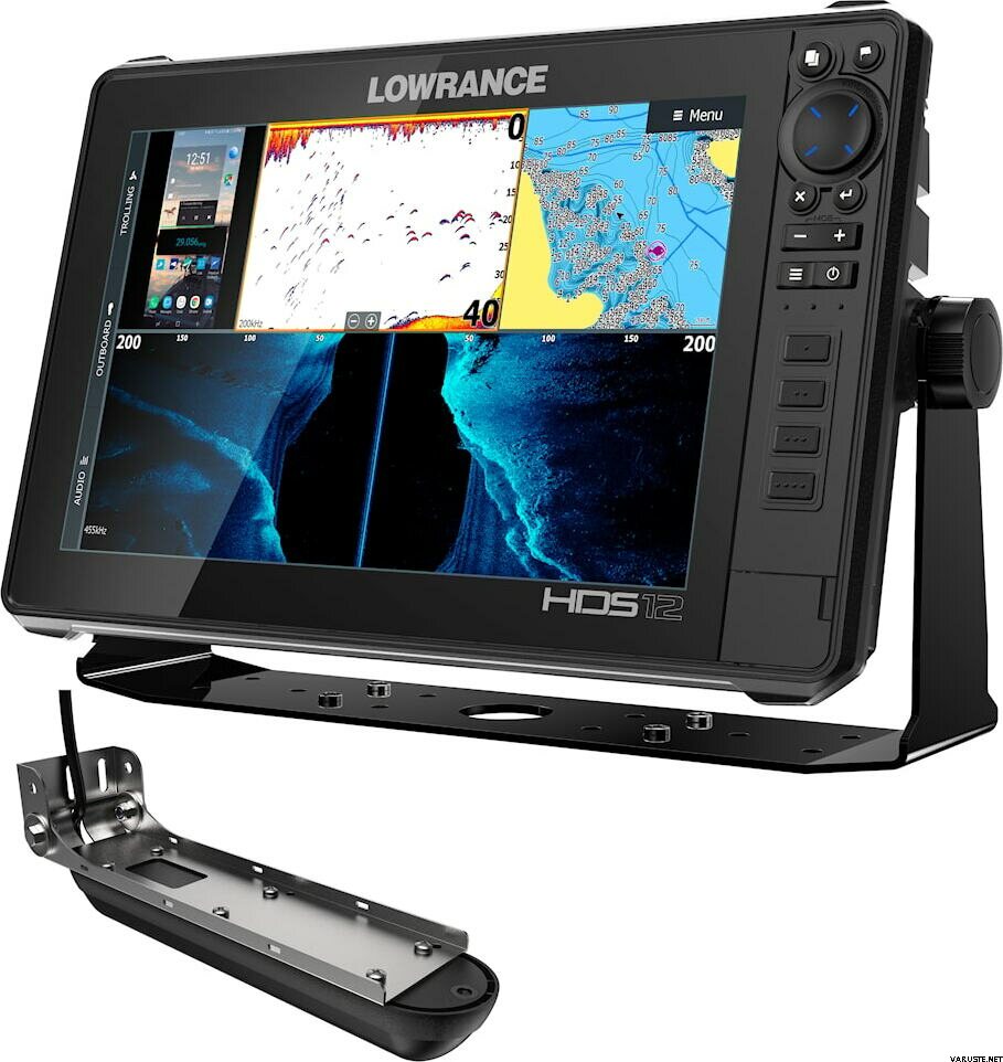 Lowrance HDS Live 12" yhdistelmälaite Active Imaging 3in1 -anturilla ...