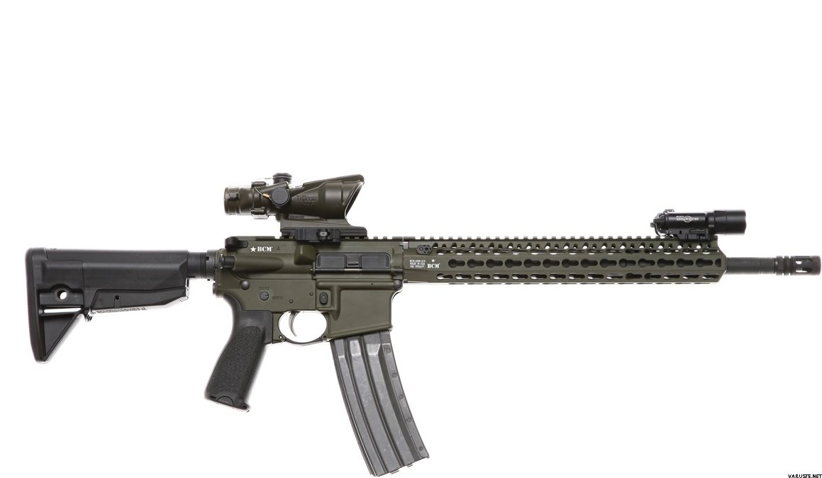 BCM RECCE-16 KMR-A Carbine (OD Green) | BCM rifles | Viranomainen.fi ...